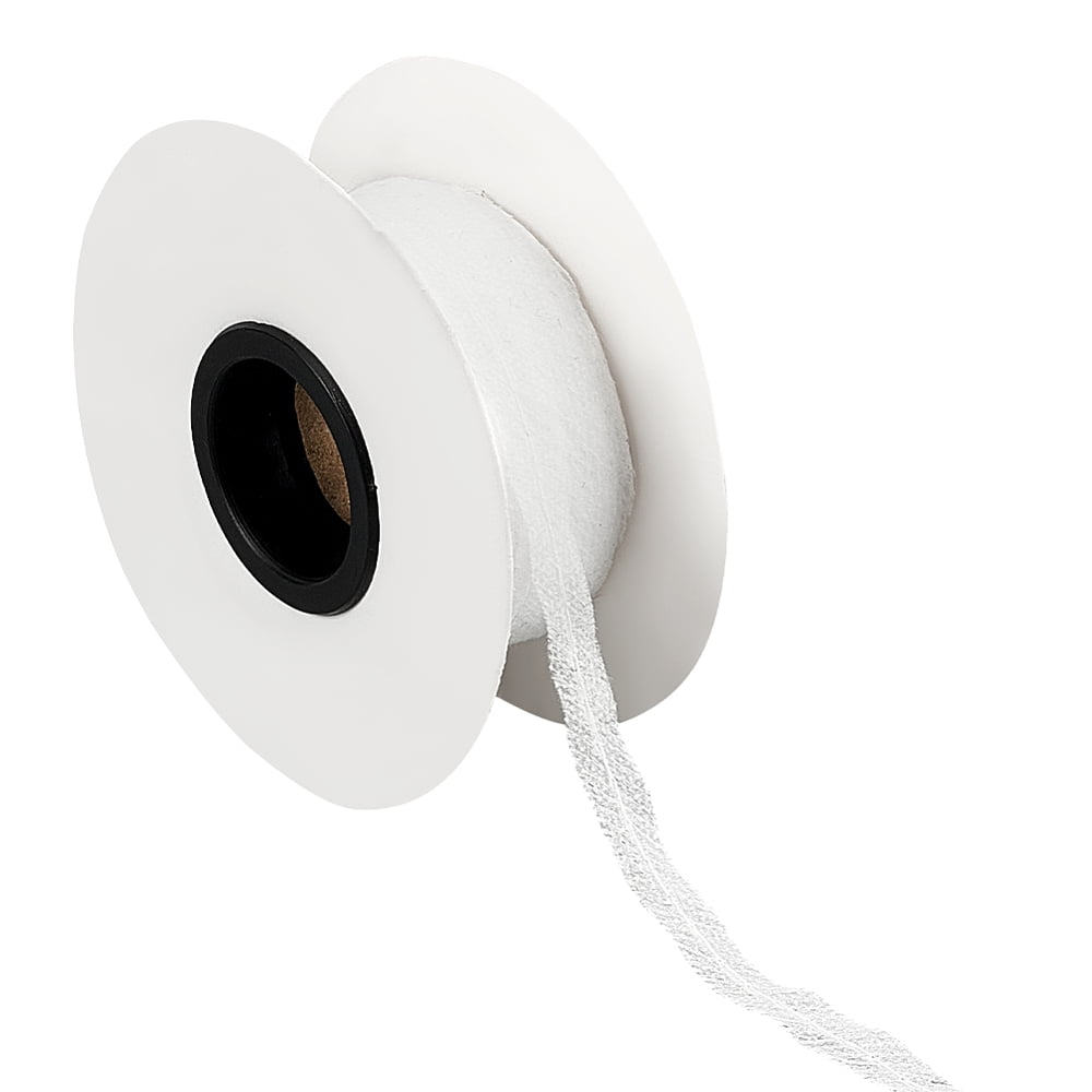 54.68 Yards White Non-Woven Tape 10mm/0.4Inch Fusible Interfacing ...