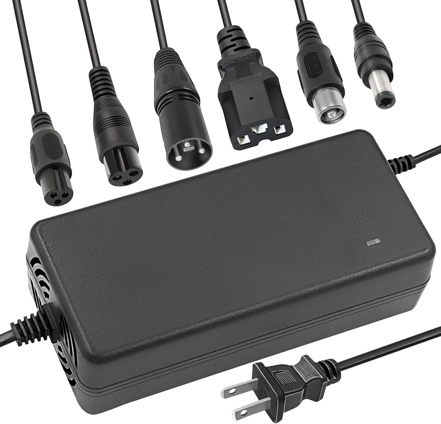 54.6V 2A Li-ion Battery Charger 48V 13S Multiple Plug Options Safety ...