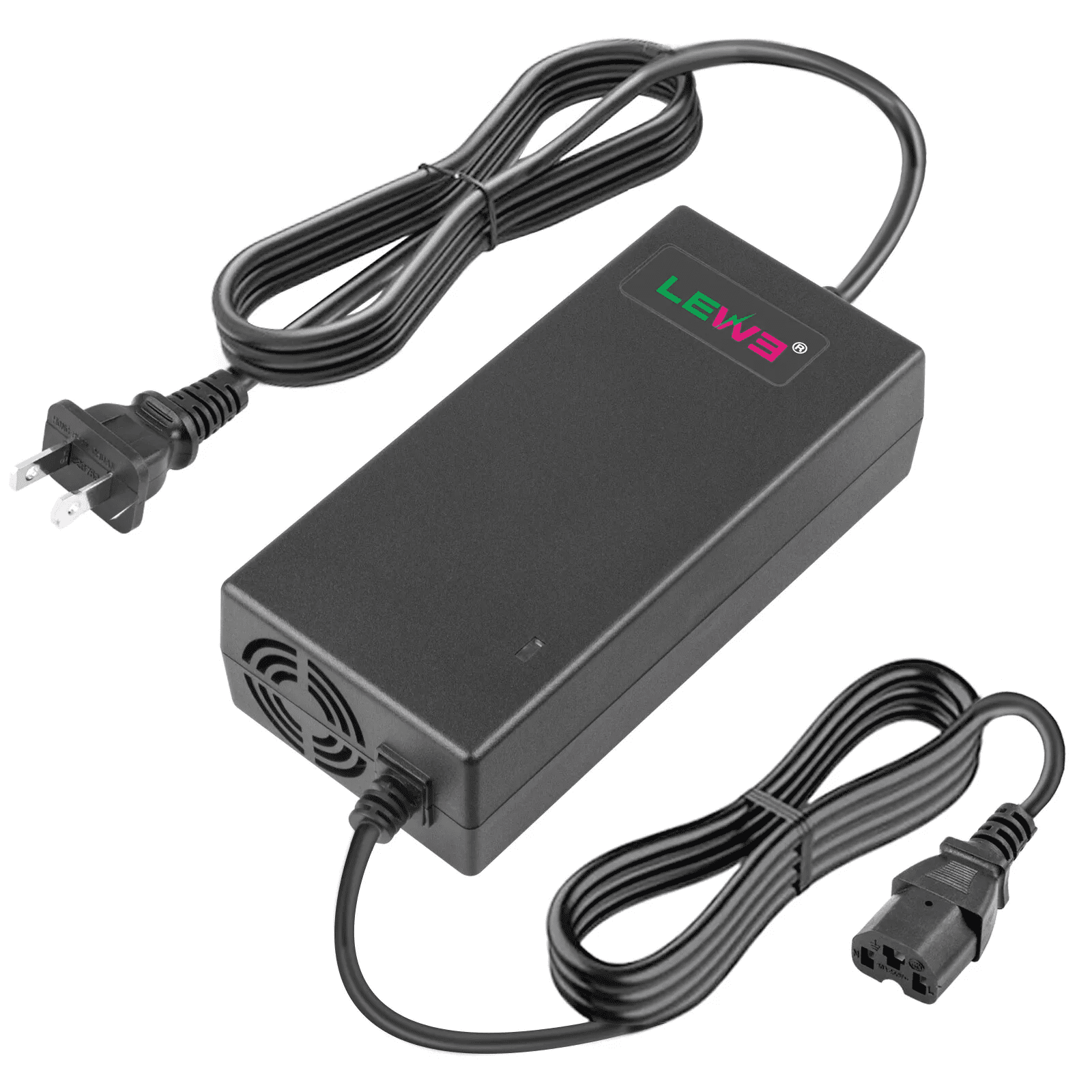 54.6V 3A 48V 3A AC Adapter Power Supply Charger Fits 48V Lithium Li-ion ...