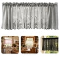 54.8"X24.4"Boho Lace Window Curtain Valance Embroidered Solid Color ...