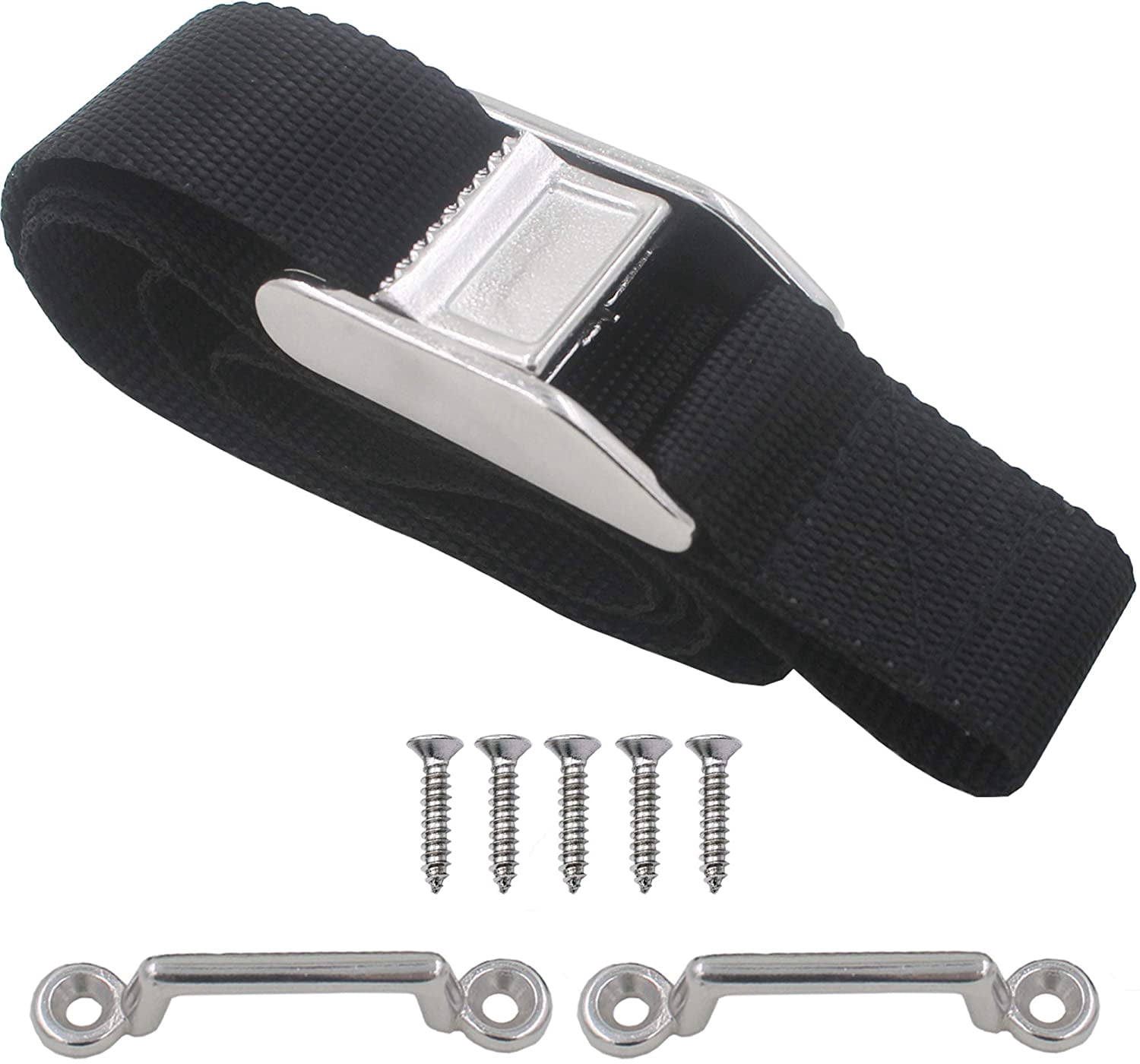 54" Battery Tie Down Strap Kit Battery Hold Down Strap with Stainless ...