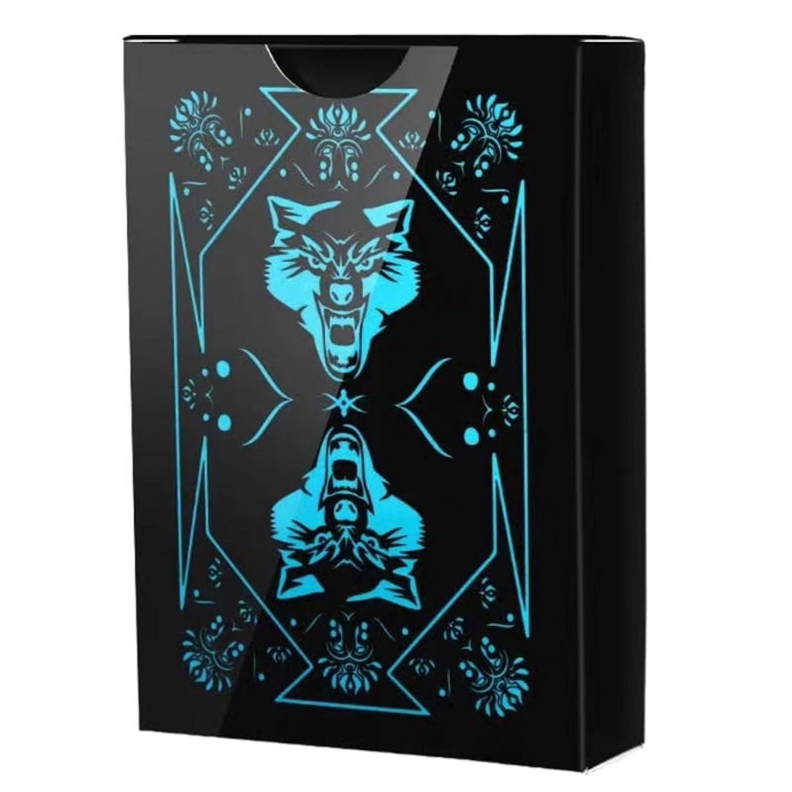 54 Cards Playings Card Plastic Waterproof Poker Cards Game Deck PVC ...