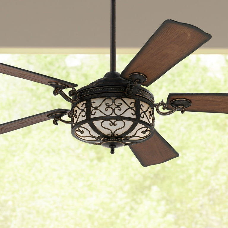 Rustic Iron Ceiling Fan | Shelly Lighting