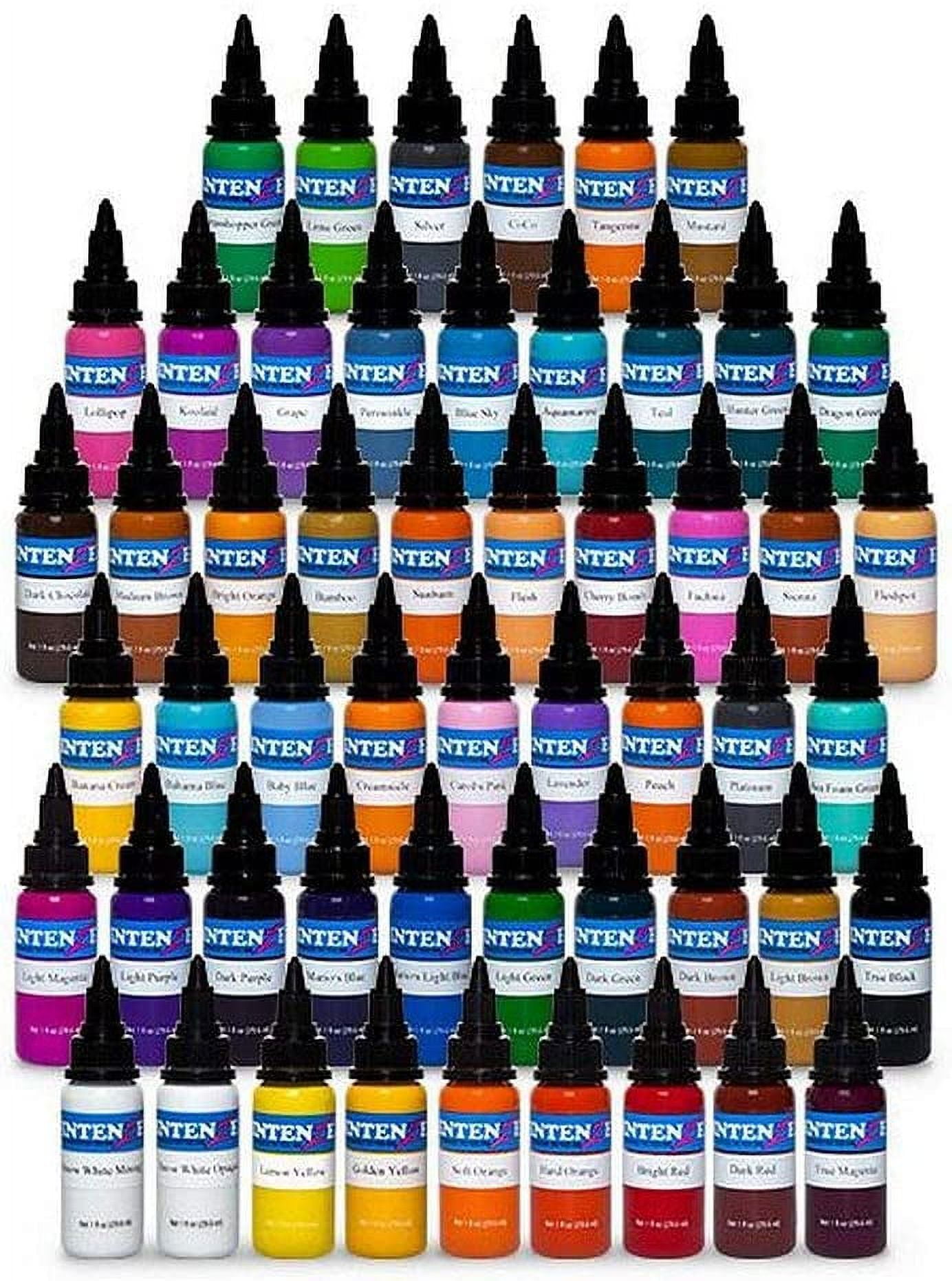 INTENZE 54 Color Ink Set, 1/2oz Bottles, Vibrant Addition to Your ...