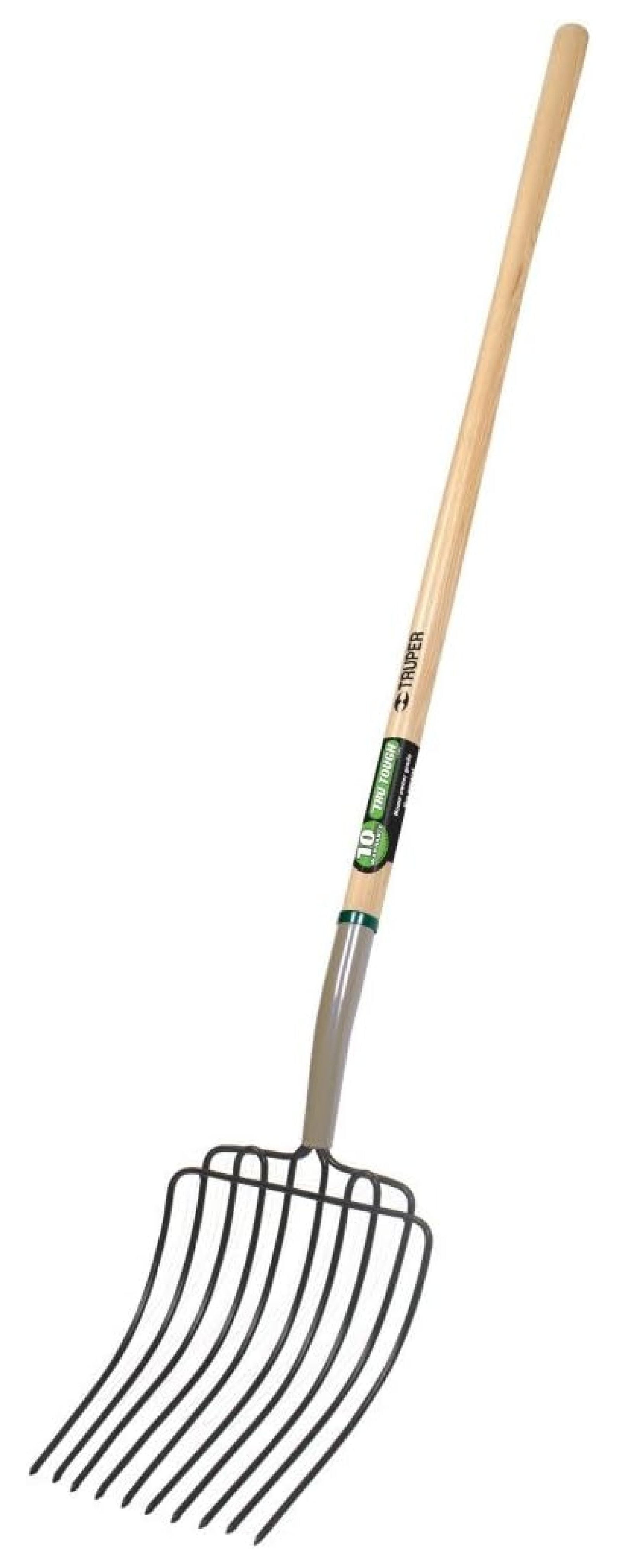 54-Inch Handle 30331 Tru Tough Manure/Bedding Fork, 10-Tine, Long Hand ...