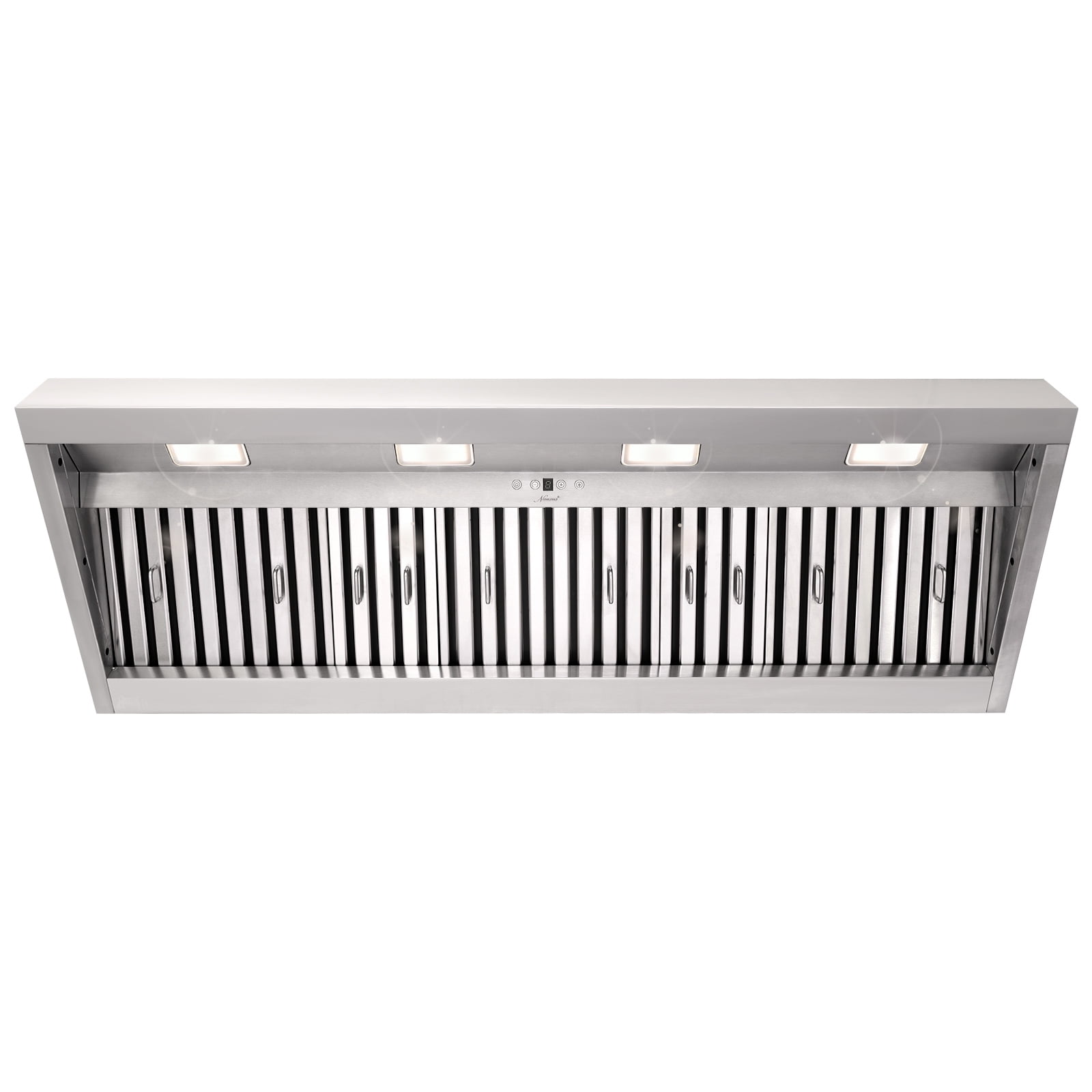 Akicon 54 Inch Range Hood Insert, Stainless Steel 8" Ducted Insert ...