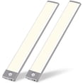 54-LED Under Cabinet Lights,USB Rechargeable Kitchen Night Light ...