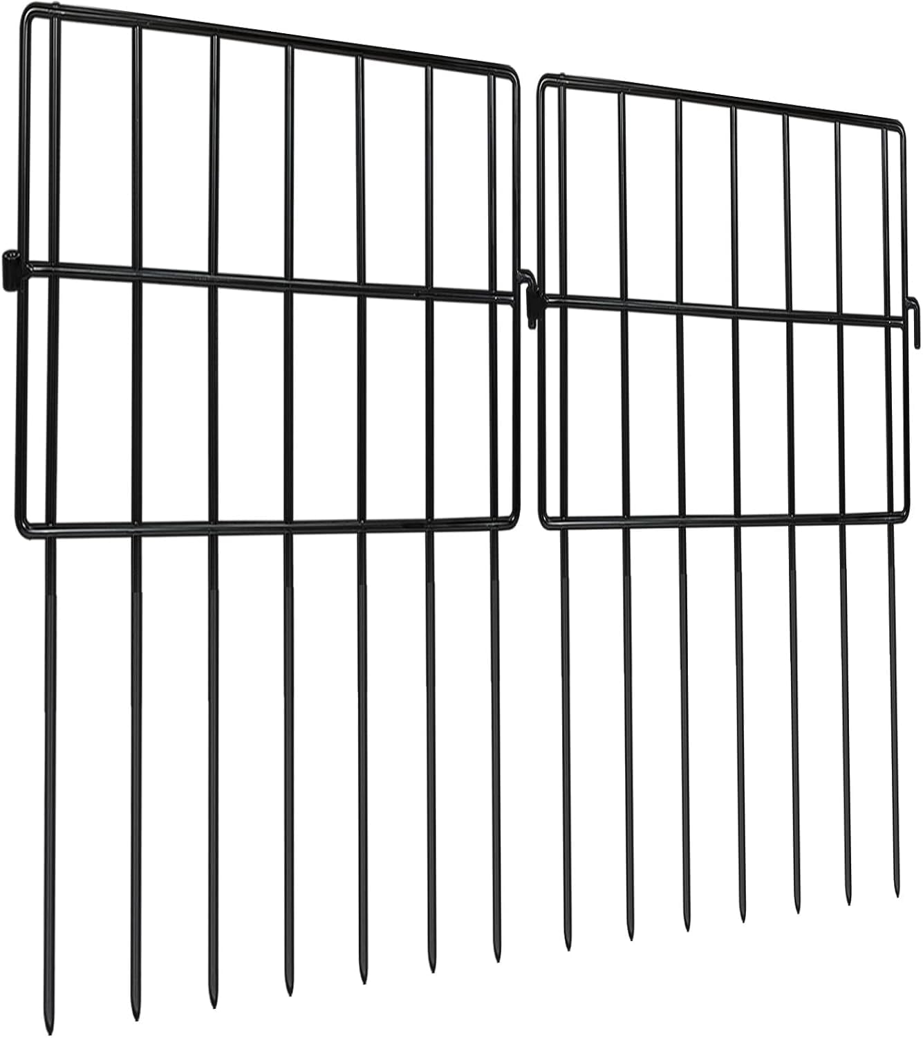 54-Panel Garden Fence for Animals, 16in Height, 54ft Total Length Dog ...