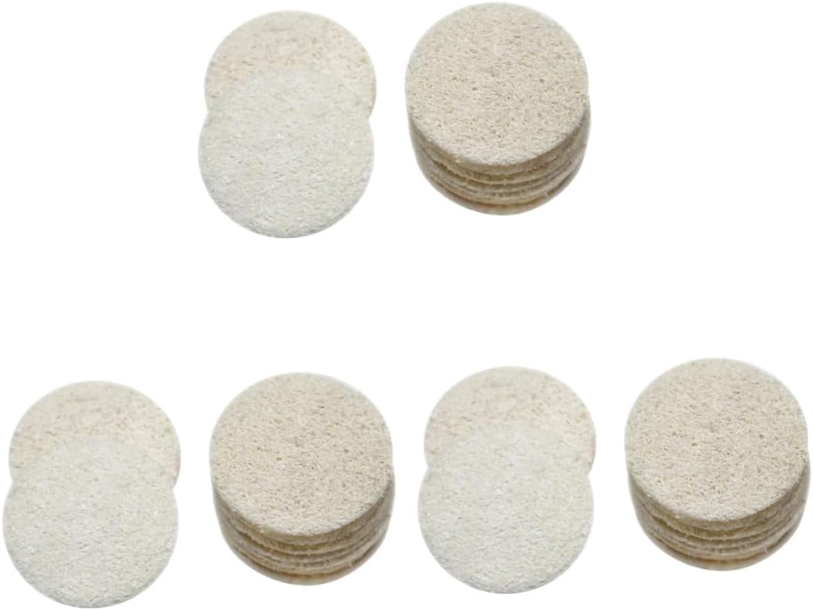 54 Pcs Scrubber Sponges Face Sponge Face Cleaning Pad Face Scrub Pads ...