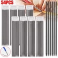 54 Pcs Tracer Pencil Refill 2.8mm Solid Carpenter Pencil Deep Hole ...