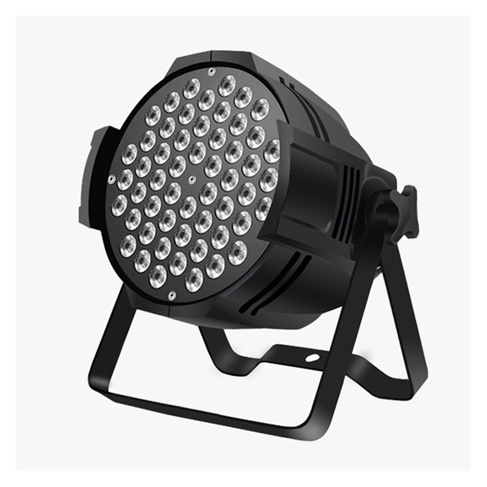 54 RGBW LED Stage Lights New 512 Flat Par Lighting Effect DJ Disco ...