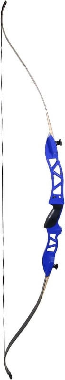 54" Recurve Bow Aluminum Takedown Limbs Draw Weight 20 LBs Right Hand ...