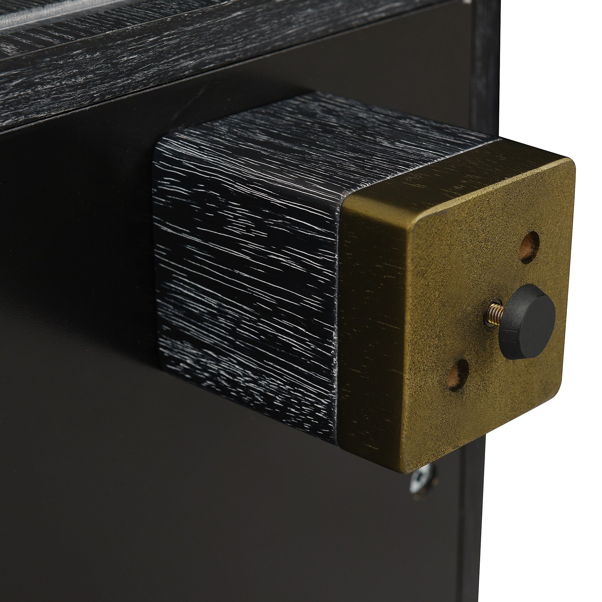 54" Retro Buffet Cabinet with Storage, 4-Door Vintage Fluted Sideboard ...