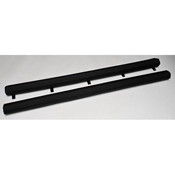 54" Roof Rack Pads Non Fade Black - Non Logo (Made in U.S.A.) AERO Pads ...