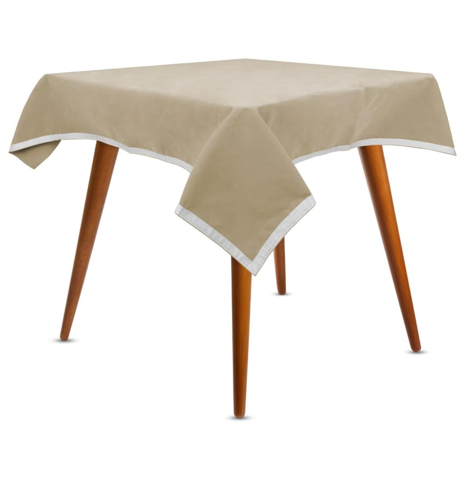 54" Square Tan Card (Bridge) Table Cover - Walmart.com