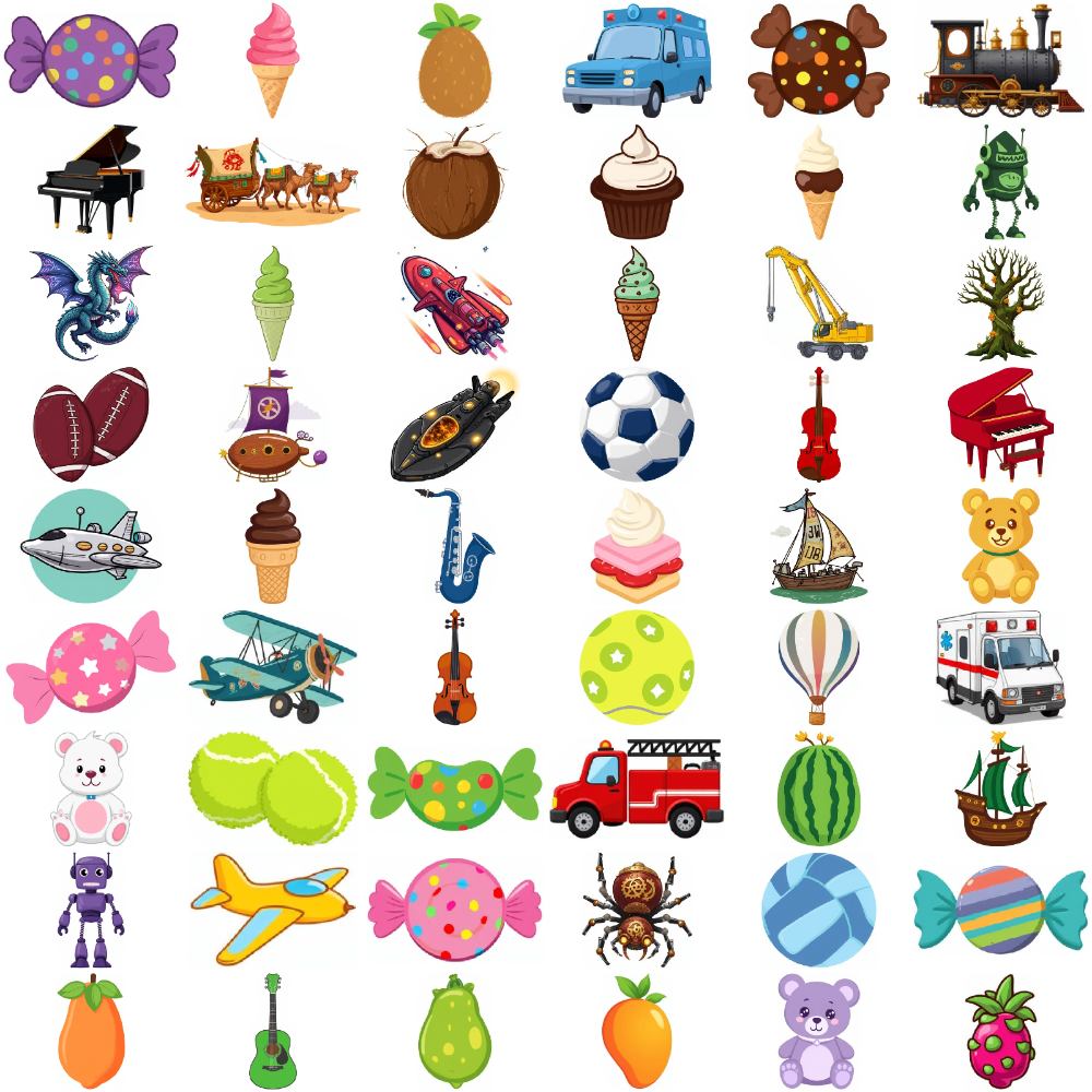 54 Temporary Tattoo Stickers Waterproof Long-lasting Body Stickers Cute ...