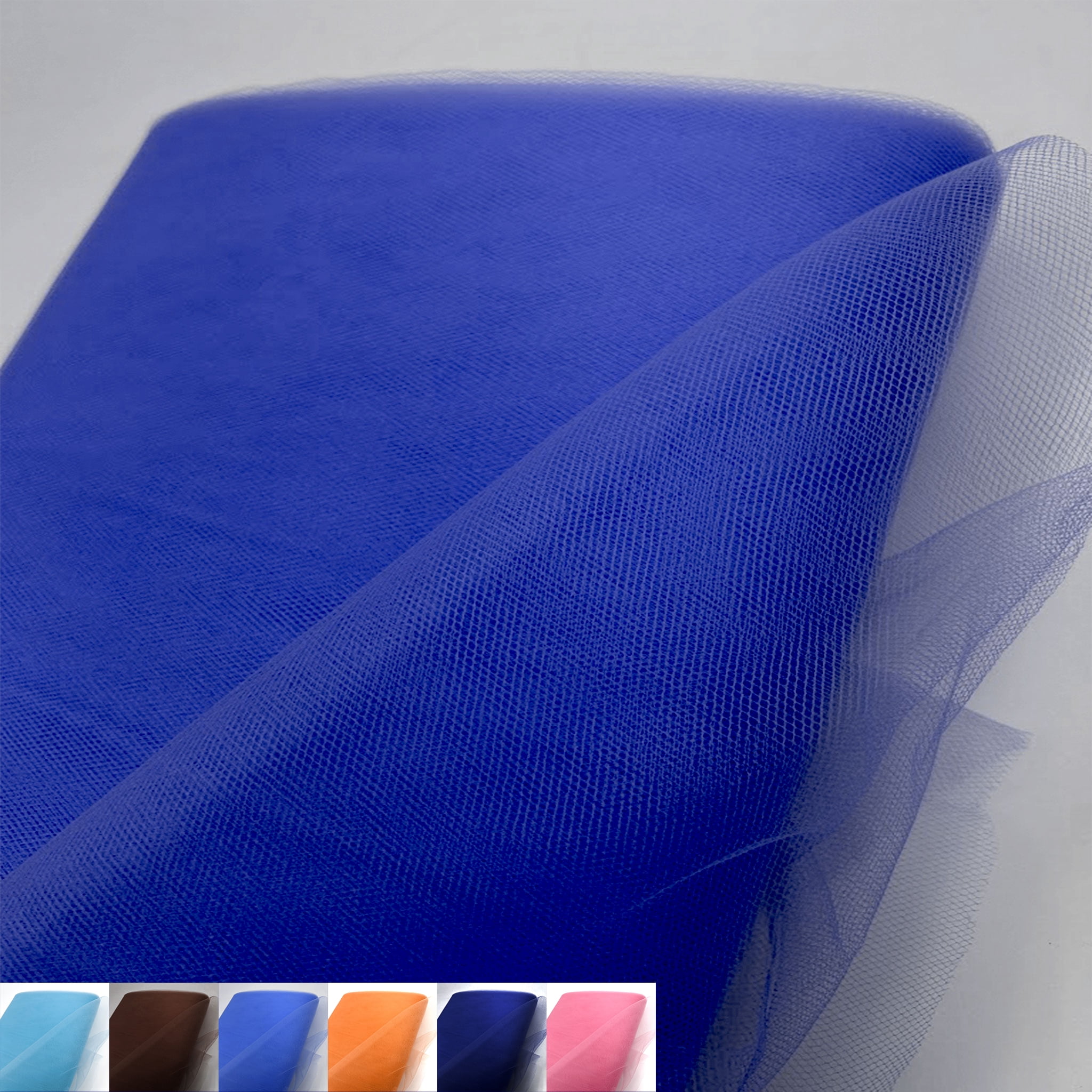 54" Wide 100% Polyester Tulle Non-Stretched Fabric by the Bolt (40 ...