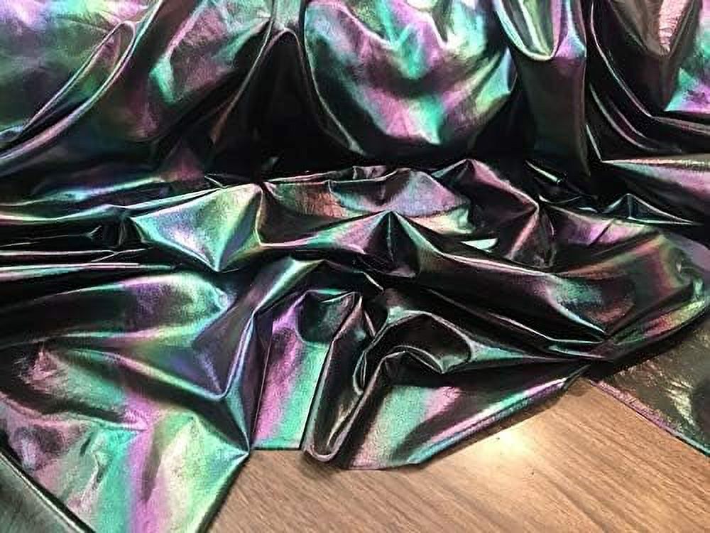 , 54" Wide Faux Leather Vinyl 4 Way Stretch Spandex Dance Wear Fabric ...
