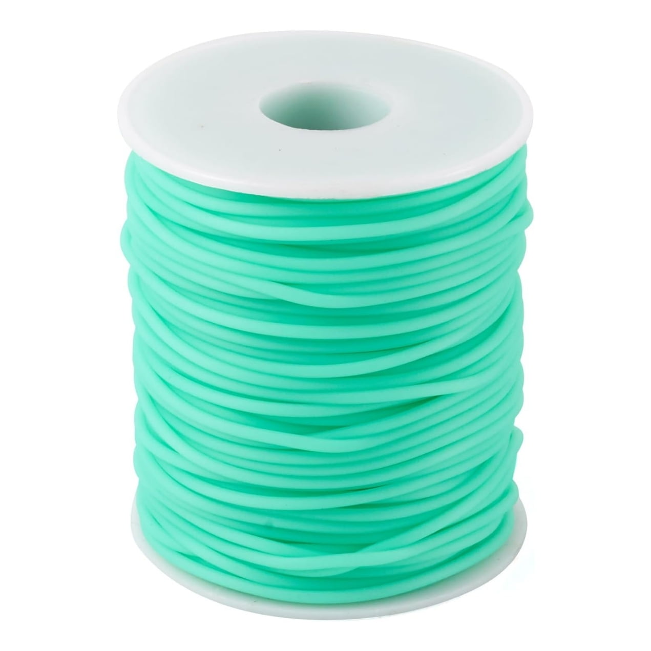 54 Yards Hollow Pipe Rubber Tube Cord 2mm PVC Tubing Cord String with ...