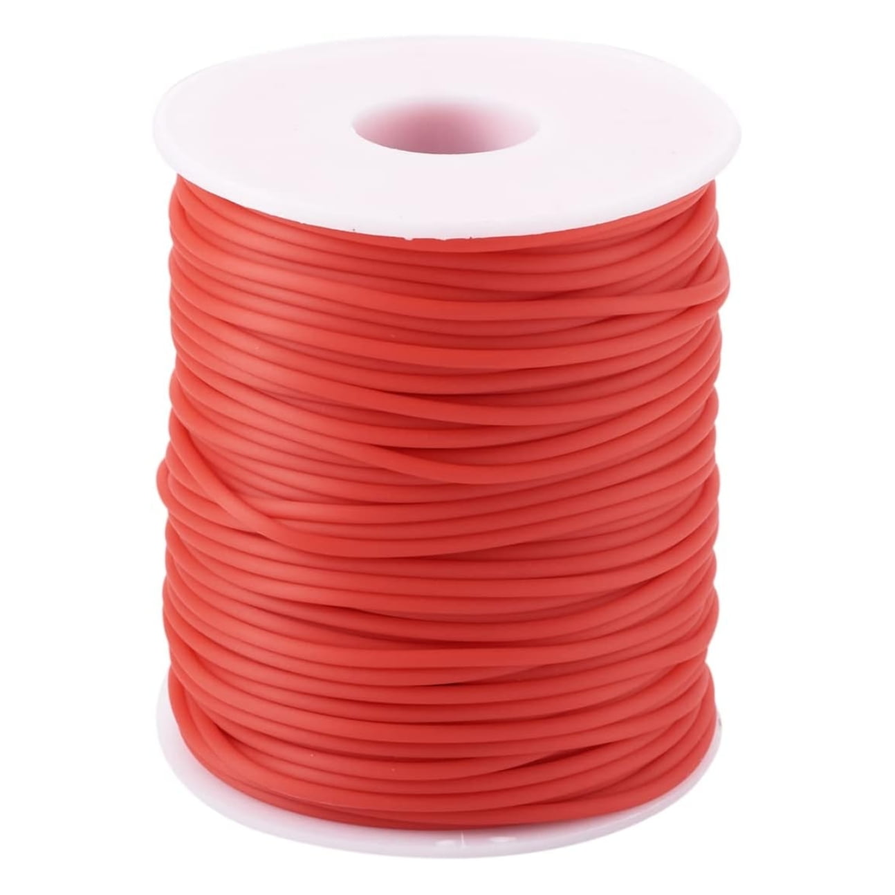 54 Yards Hollow Pipe Rubber Tube Cord 2mm PVC Tubing Cord String with ...