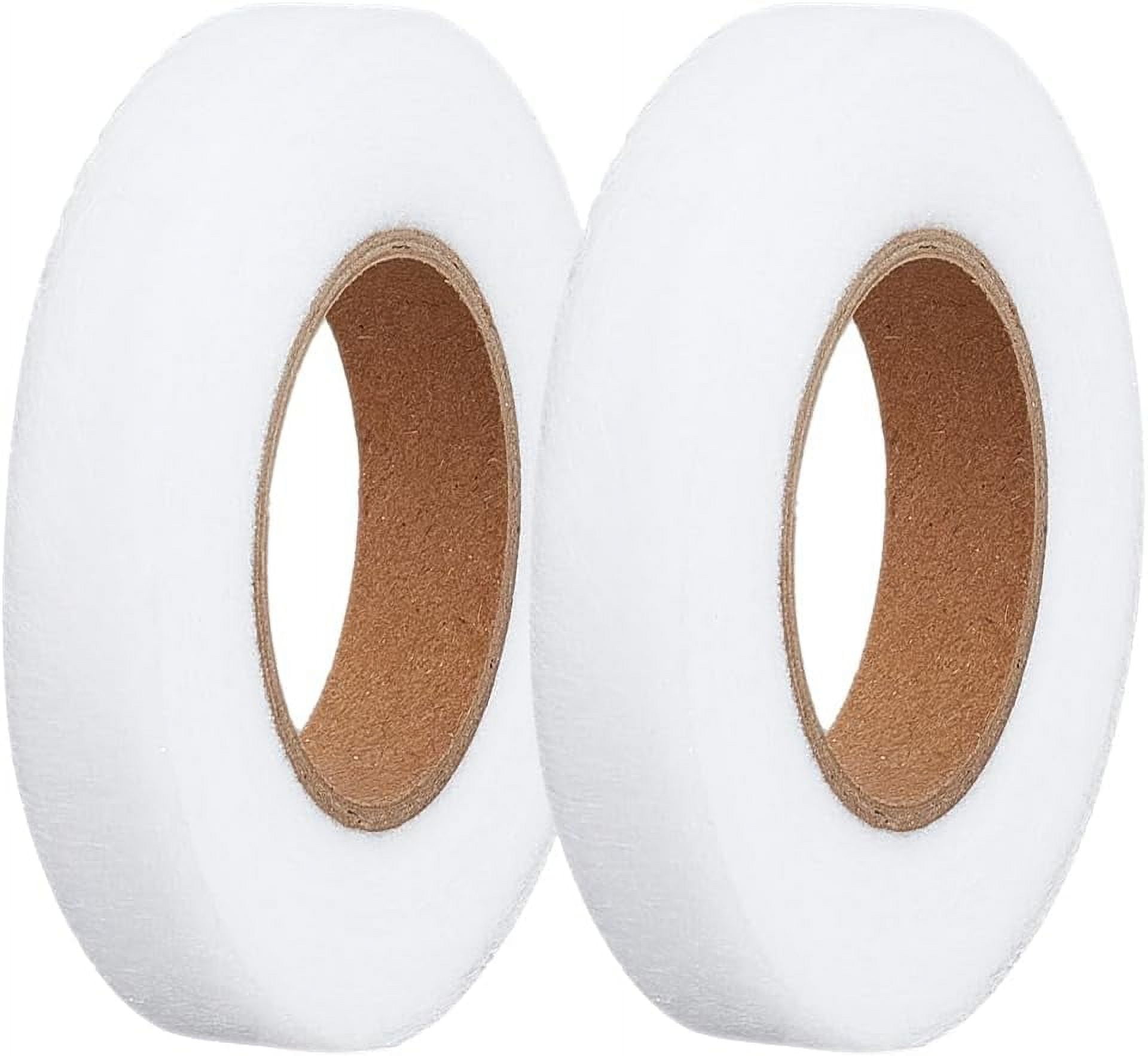 54 Yards Iron on Hemming Tape Sticky Fabric Adhesive Cloth Double Sided ...