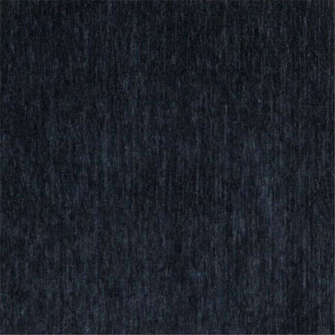 54 in. Wide Deep Blue, Chenille Commercial, Residential And Church Pew ...