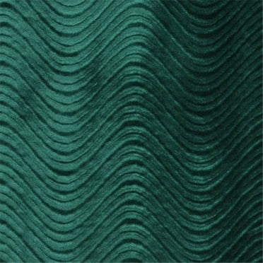 54 in. Wide Green Classic Crushed Velvet Residential Commercial And ...