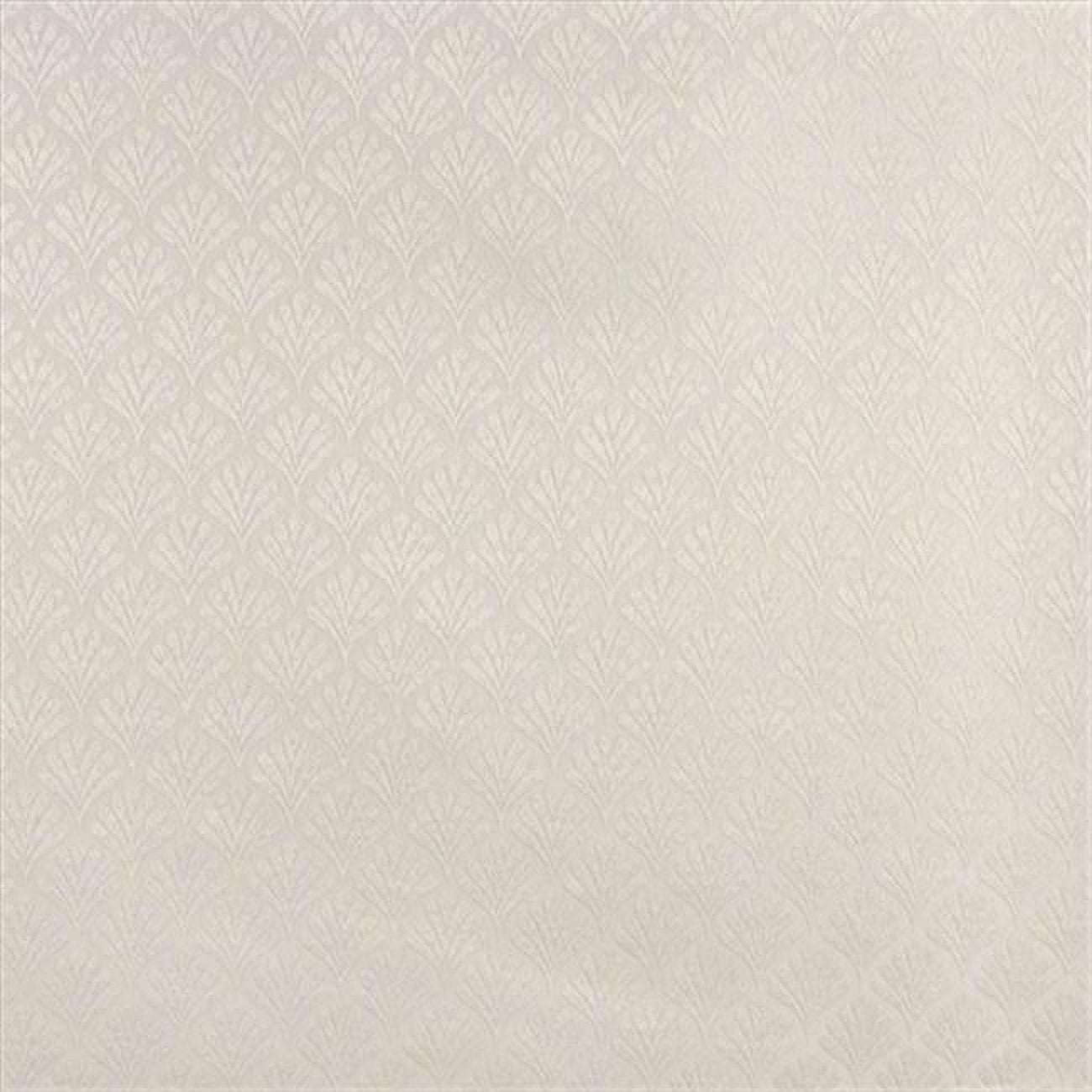 54 in. Wide Off White- Fan Jacquard Woven Upholstery Fabric - Off White ...