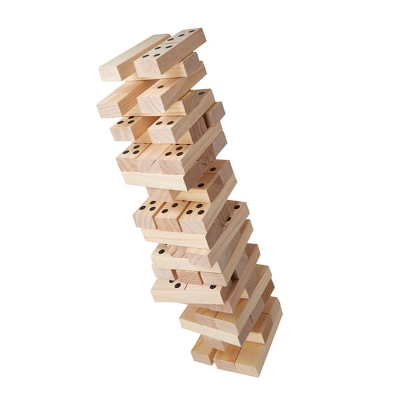 Shop Large Wooden Tumble Towers and Stacking Games at Walmart