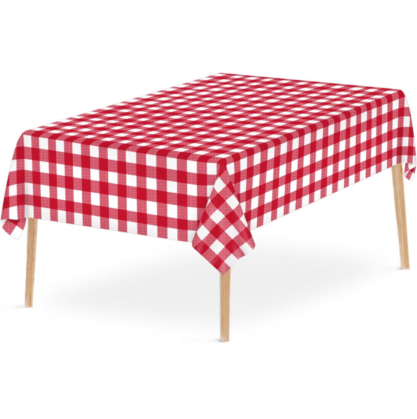 54 x 108 Inch - Waterproof Oil Proof Spill Proof PVC Table Cloth for ...