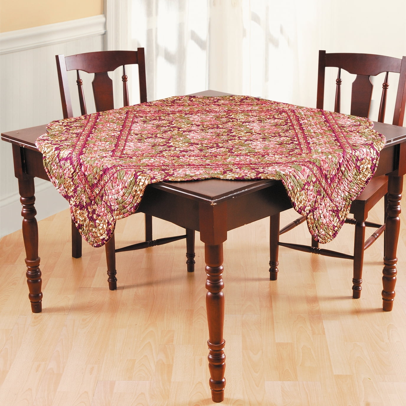 Anna Plum Table Topper 54" x 54" - Walmart.com