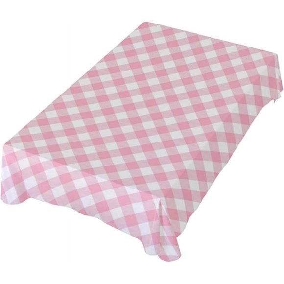 Pink Gingham Tablecloths