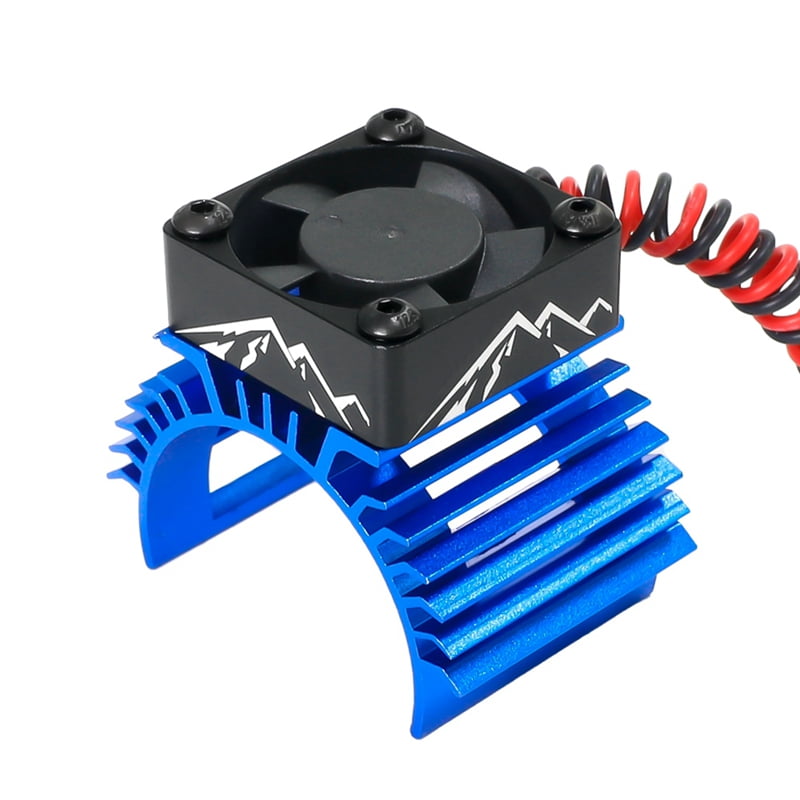 540 550 3650 3660 3674 Motor Heatsink Cooling Fan RC Car Radiator Fan ...