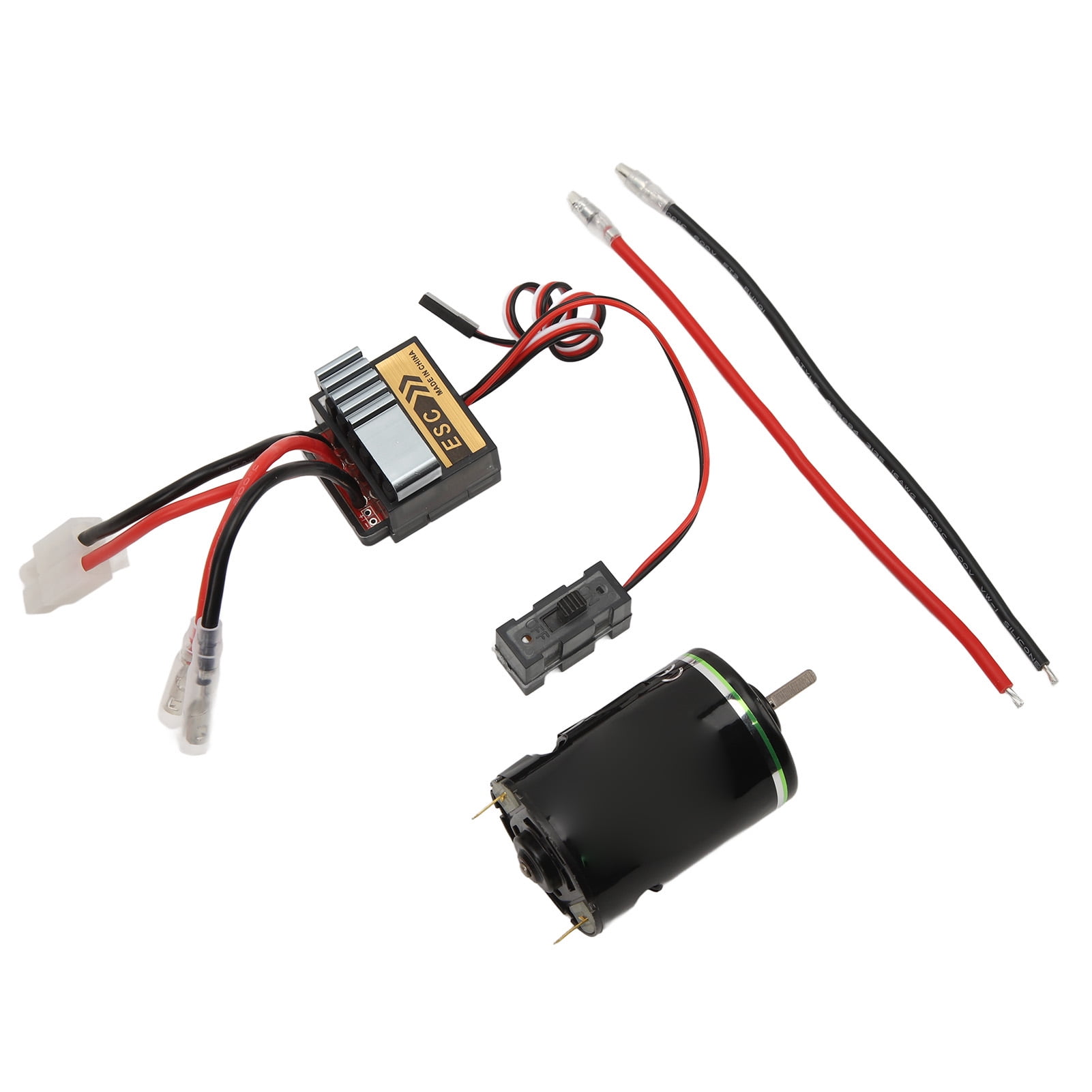 540 Brush Motor with 320A ESC Waterproof High Performance RC Electric ...