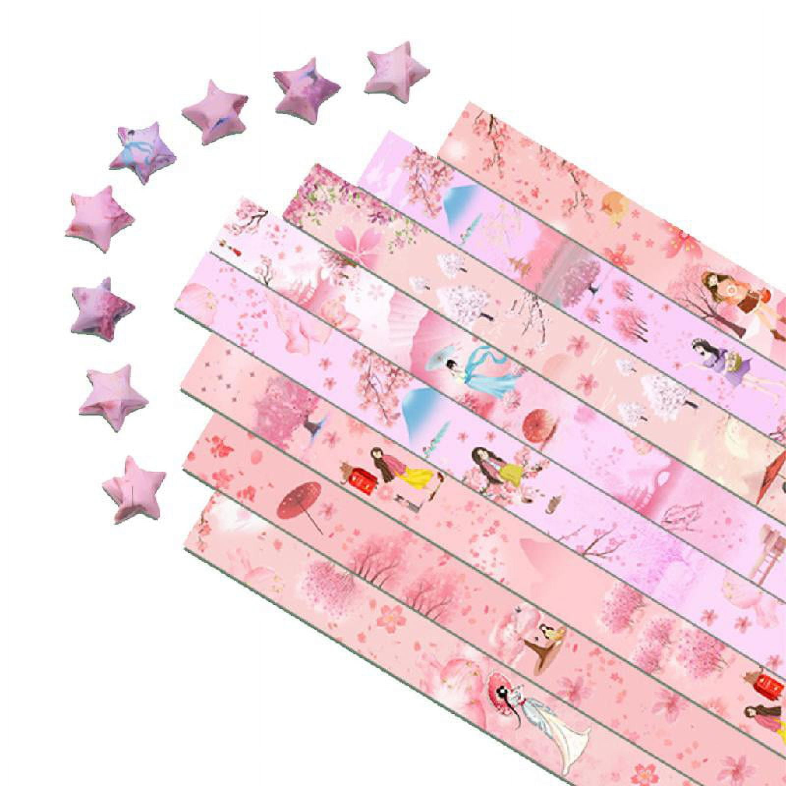 540 Sheets Colorful Origami Stars Paper for Creative Multiple Color ...