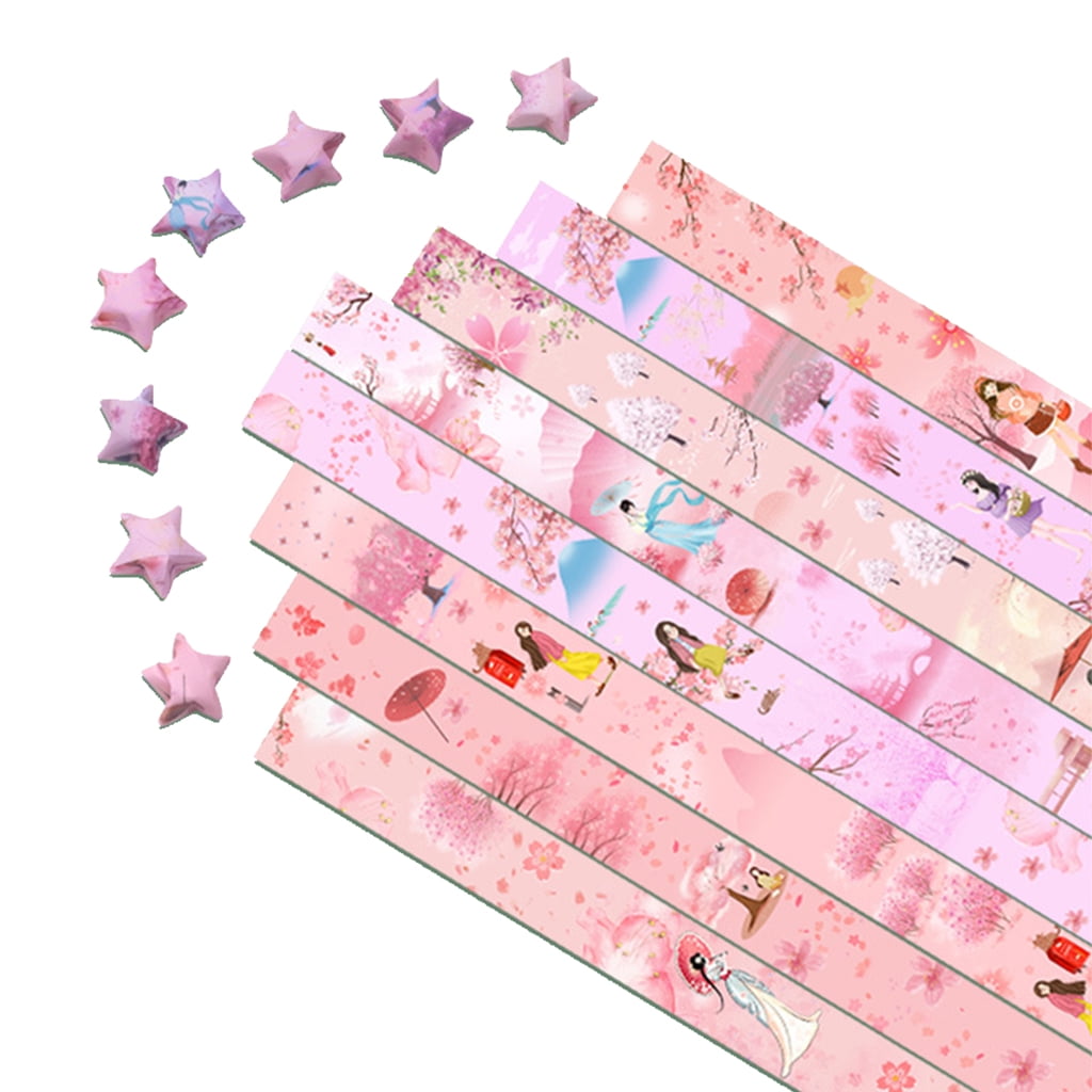 540 Sheets Colorful Origami Stars Paper for Creative Multiple Color ...