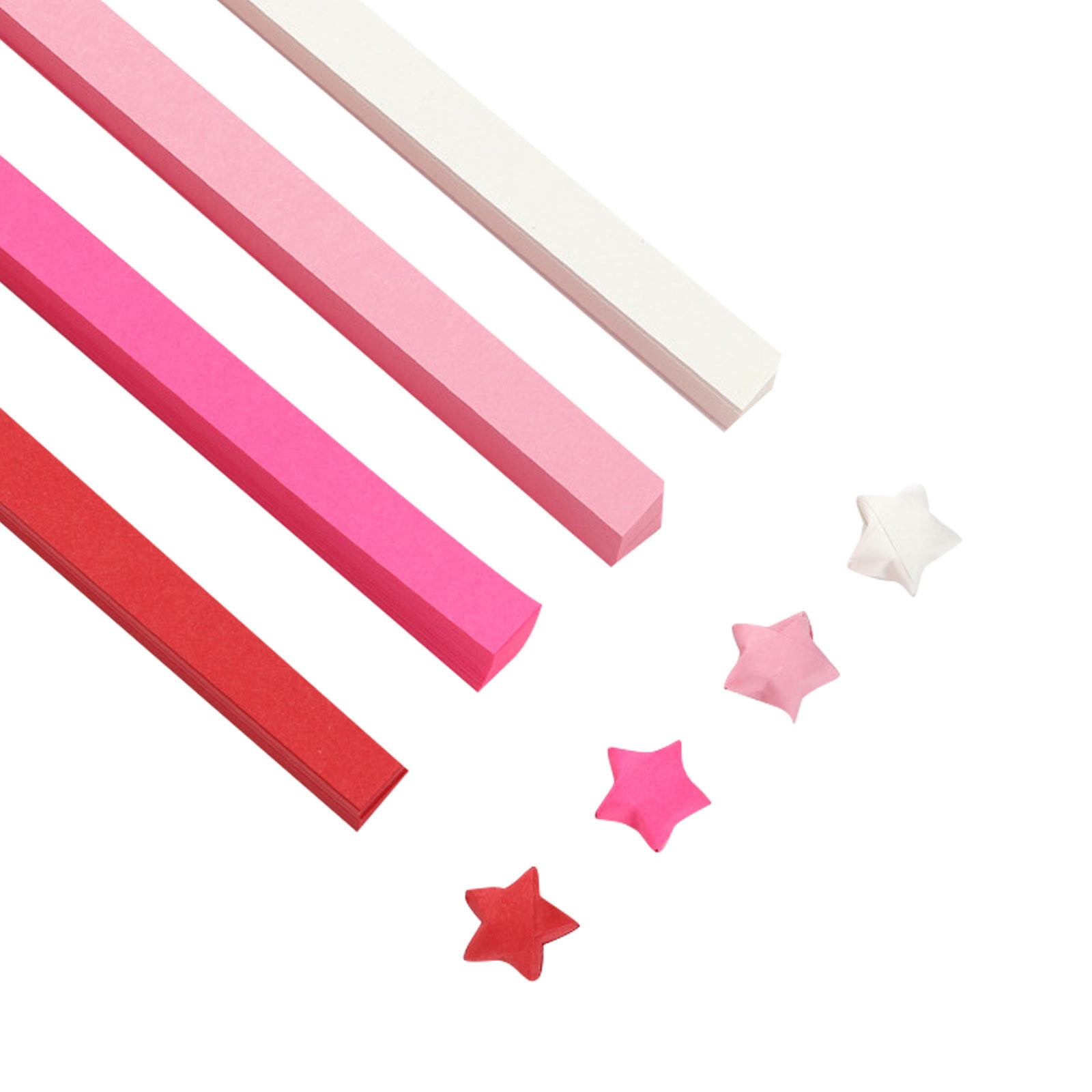 540 Sheets Double Color Paper Strips for DIY Star Decoration Wrapping ...