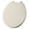 540EC Round Toilet Seat - Closed Front with Cover, Molded Wood ...