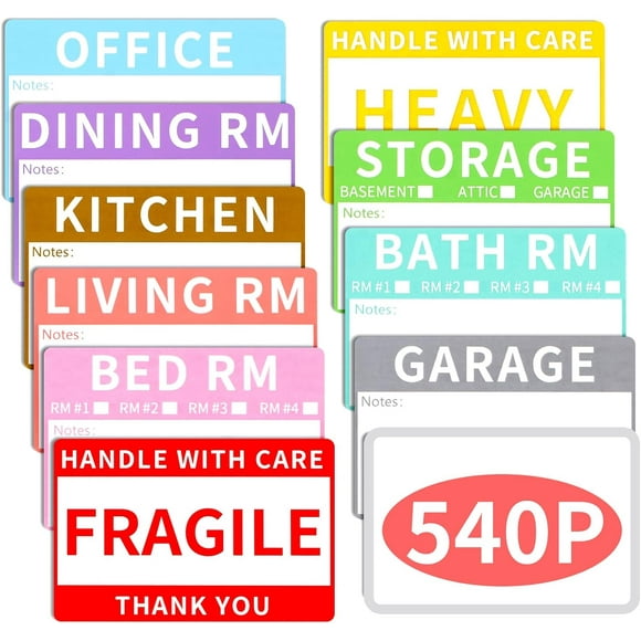 Fragile Labels in Shipping Supplies - Walmart.com