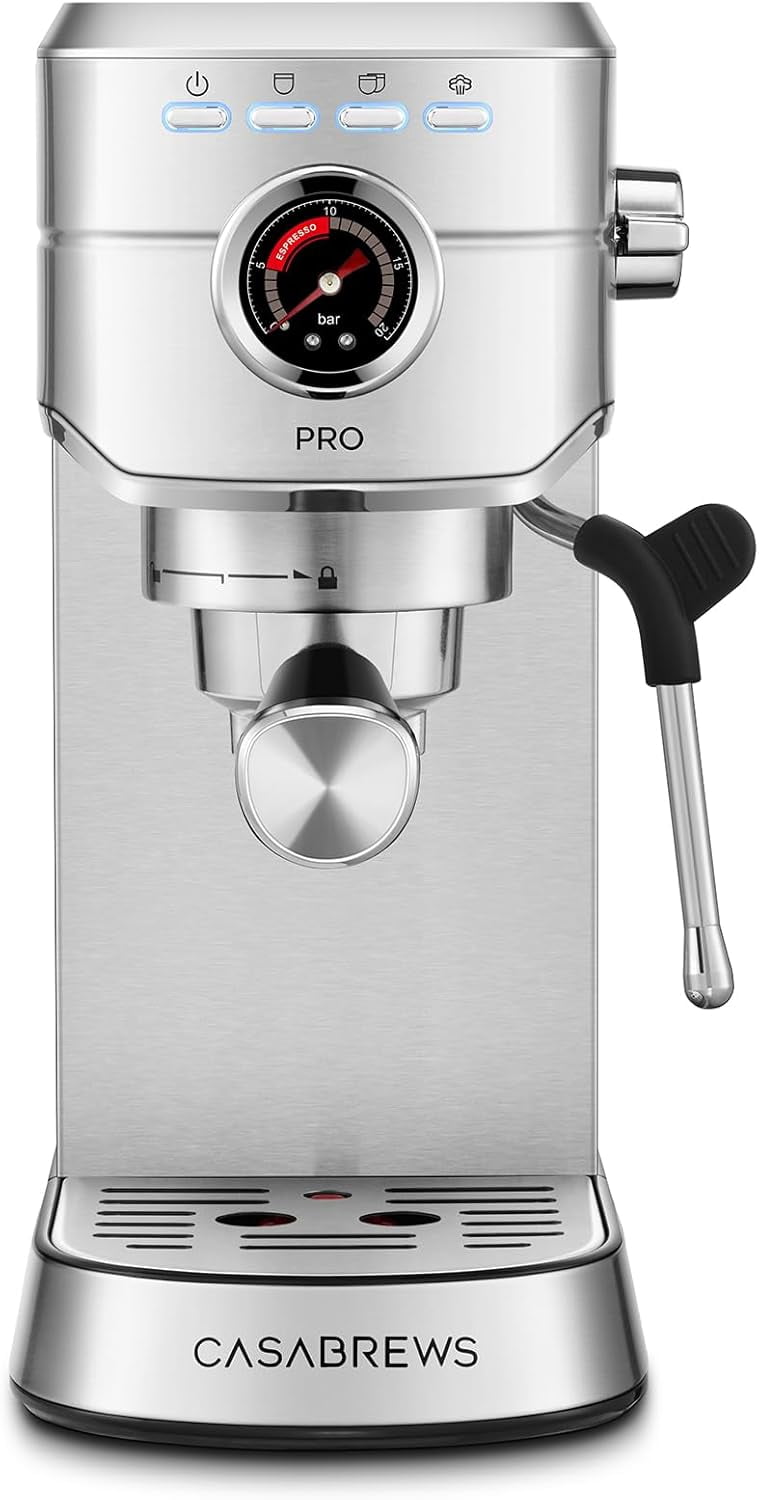 5418 PRO Espresso Machine 20 Bar, Upgraded Maker with Powerful Steam ...