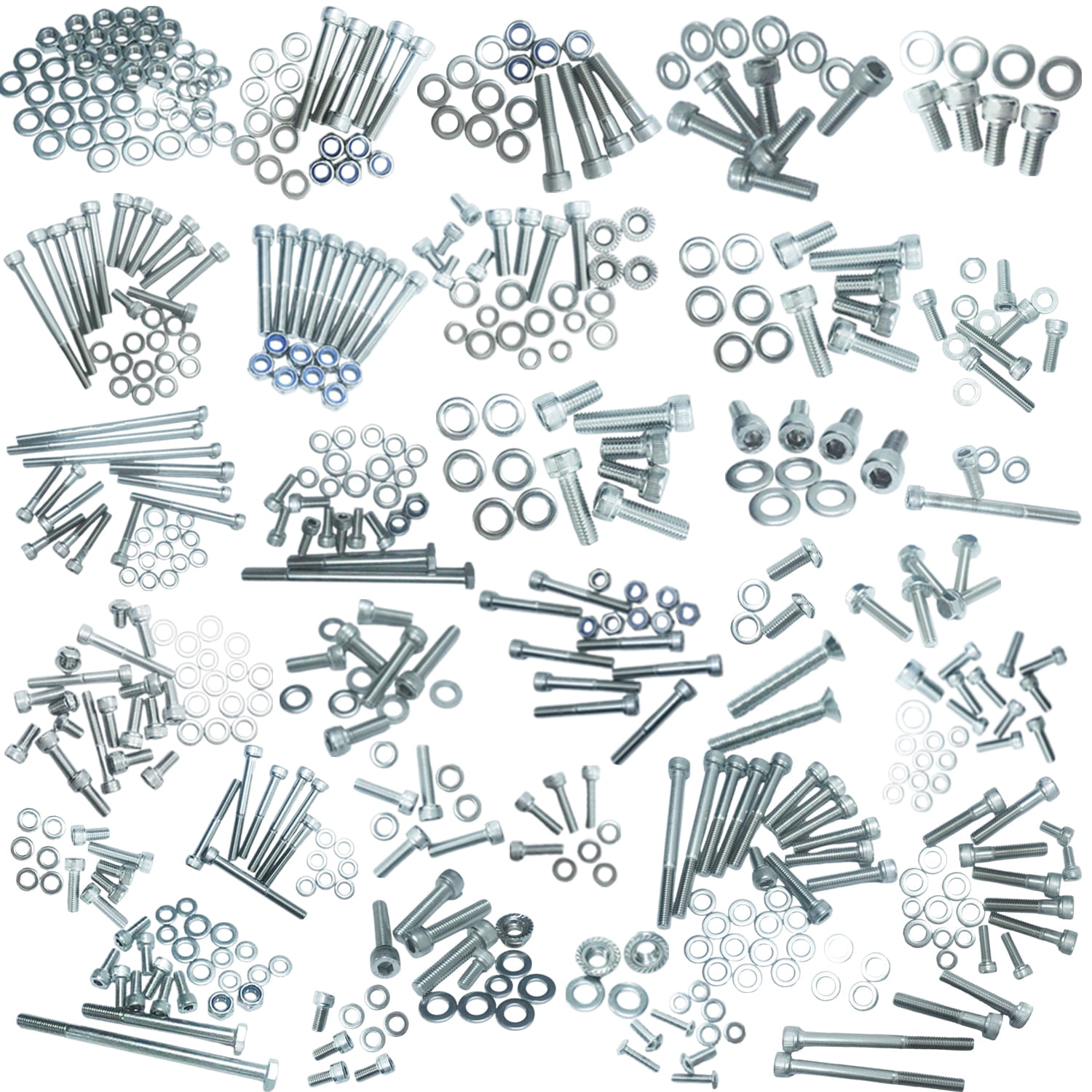 541Pcs 304 Stainless Steel Full Engine & Body Bolt Kit for Honda ...