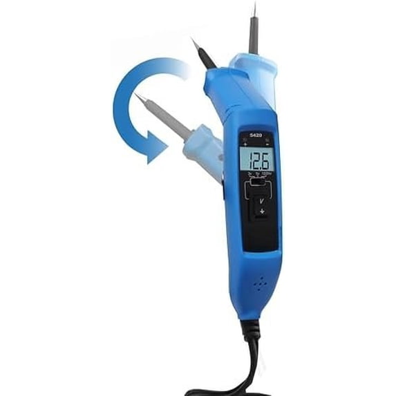 5420 Power Circuit Tester for Automotive | 45? Swivel | Fuse, Relay ...