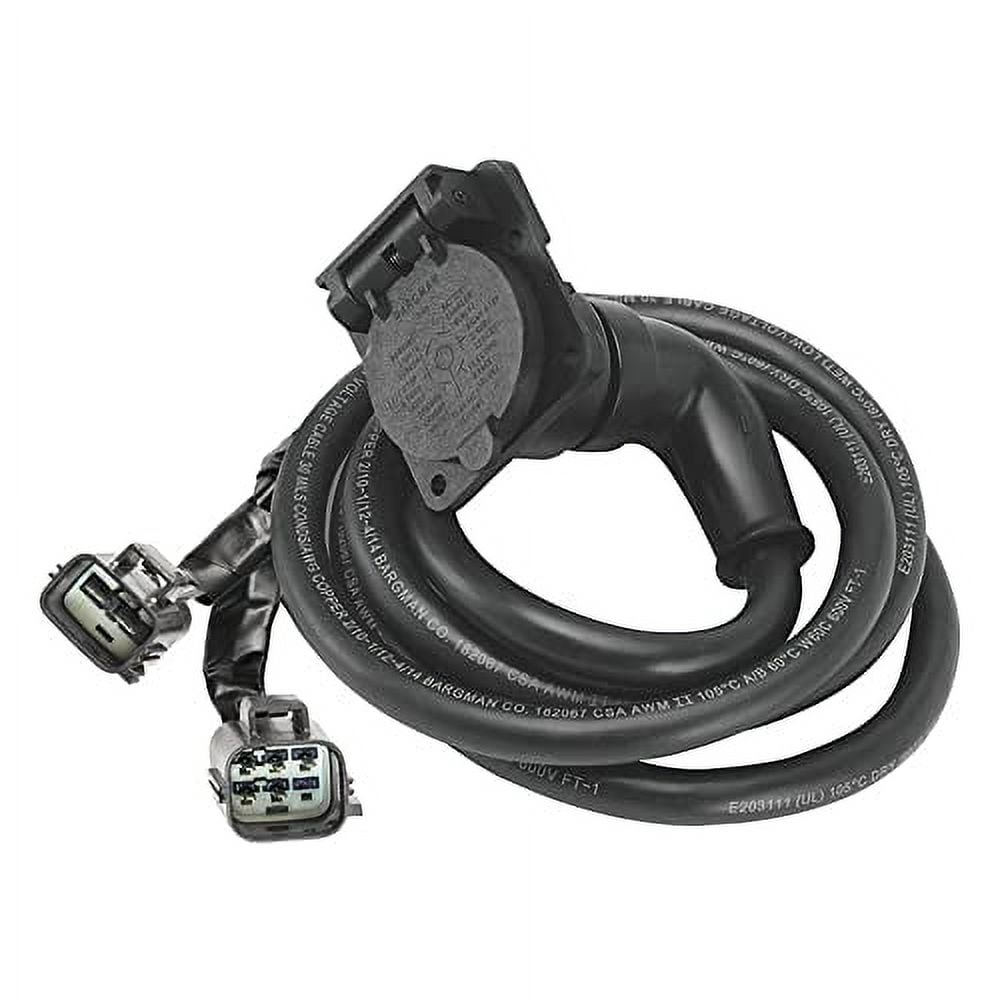 54701-007 Adapter (90 Degree 7-Way Fifth Wheel Harness Assembly with 7' Cable) - Walmart.com