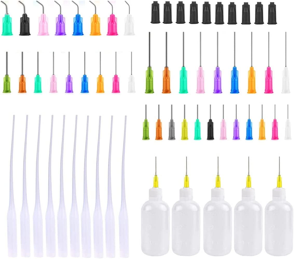 54Pcs 30ml Precision Tip Applicator Bottles Kit, Dispensers Applicator ...