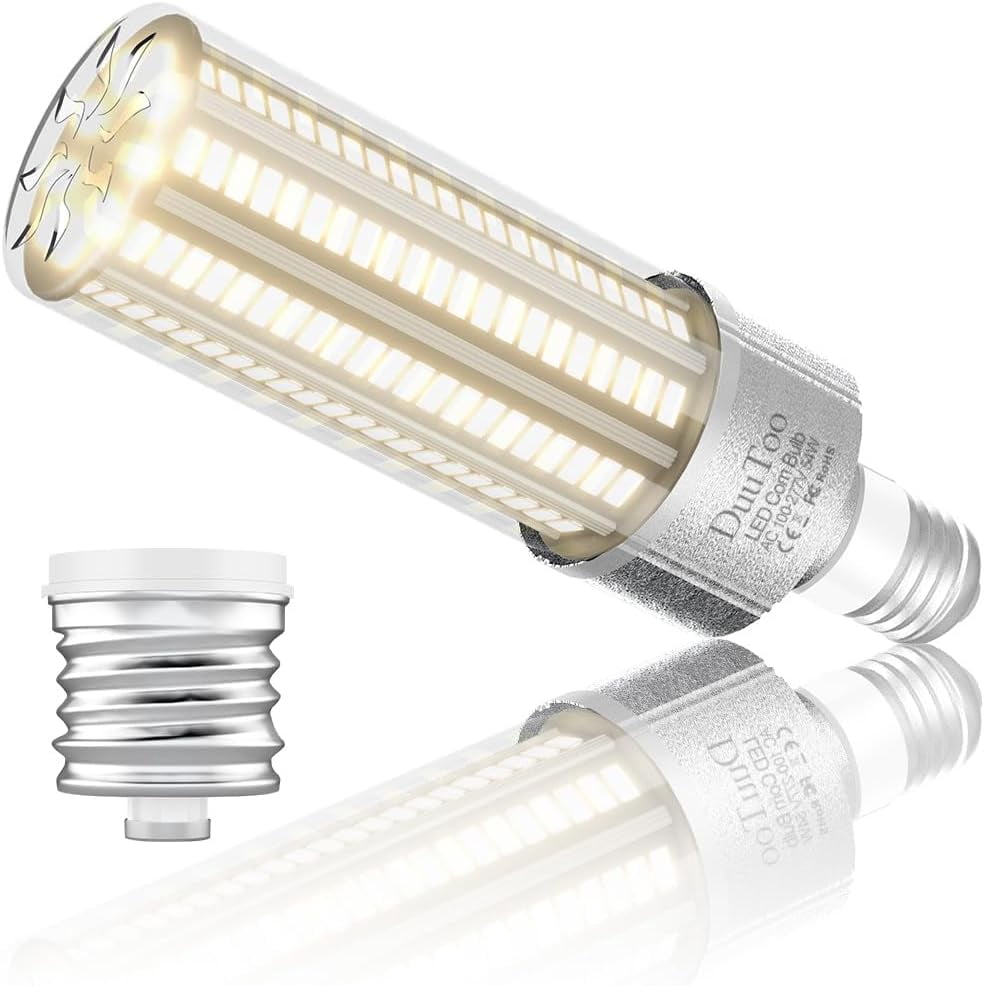 54W LED Corn Bulb 3000K Warm White 450W Equivalent 7182Lumens Super ...