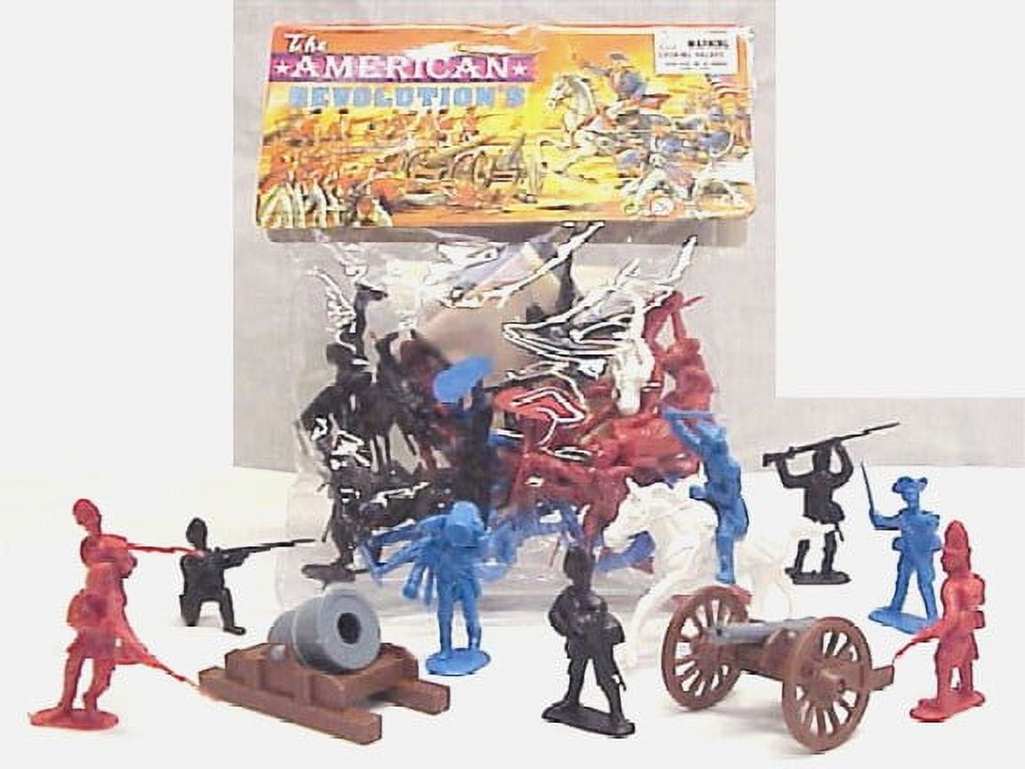 54mm American Revolution Figure Playset (50pcs) (Bagged) (Americana ...
