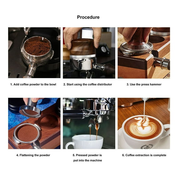 54mm Coffee Handle With 3 Ears Double Spouts, Reliable Long,Lasting ...