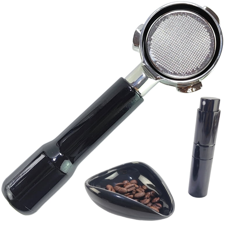 54mm Coffee Machine Tool Set Coffee Bottomless Portafilter and Tray ...