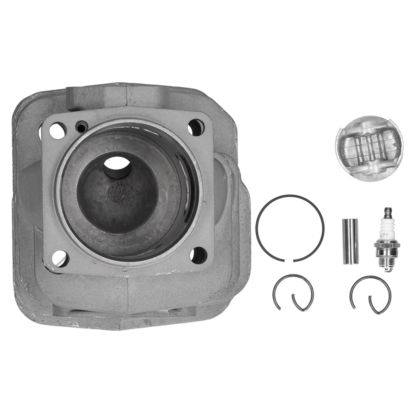 54mm Cylinder Head Piston Kit Ring Pin Chainsaw Accessories Replacement ...