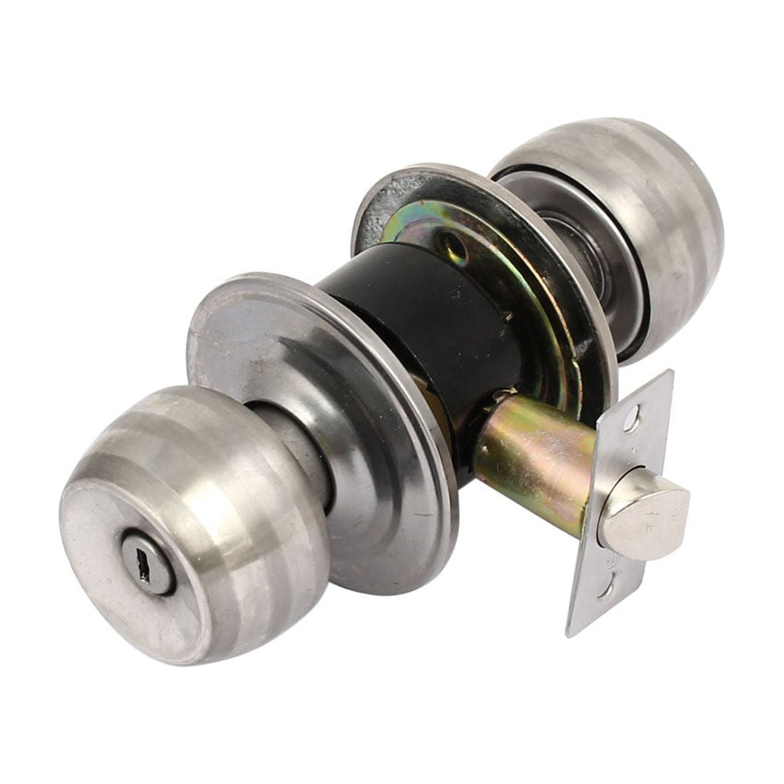 54mm Dia Round Door Locks with keys Ball Knob Security Turn Lockset ...